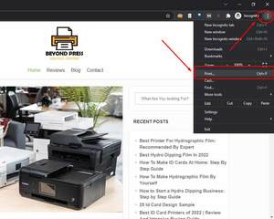 How To Print A Web Page As It Appears On Screen
