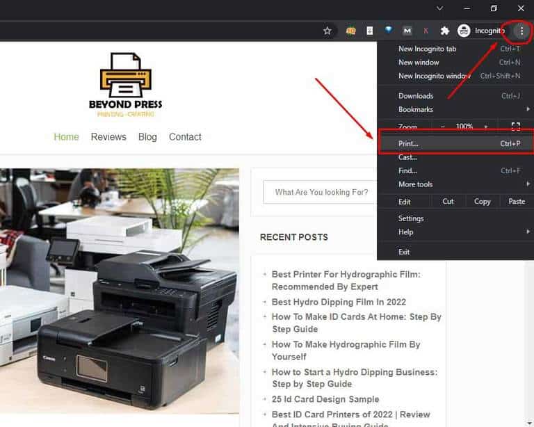 How To Print A Web Page As It Appears On Screen